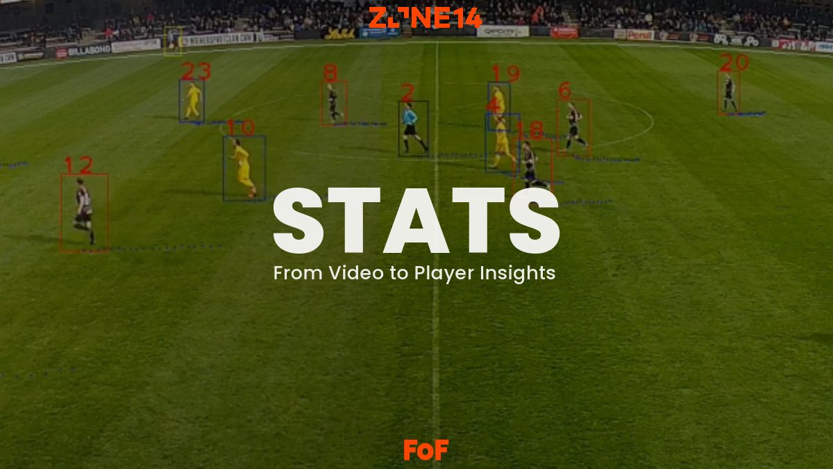 zone14 STATS: Football data without GPS
