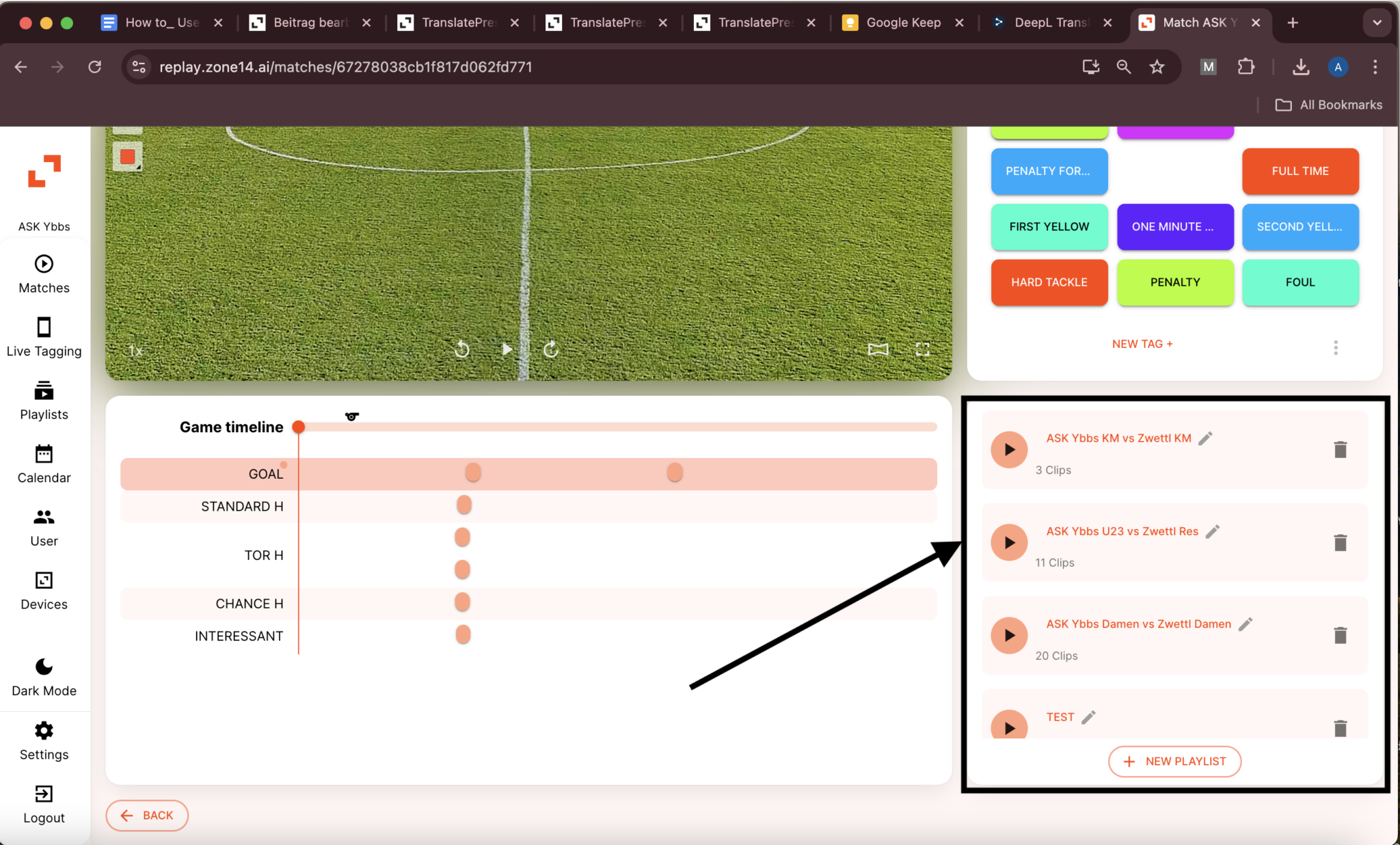How to use the drawing tool on Replay